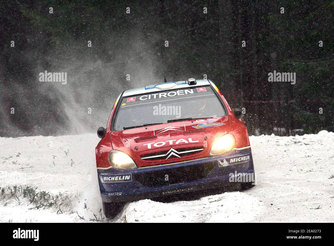 EXCLUSIVE. French driver Sebastien Loeb, Citroen Xsara WRC during the ...