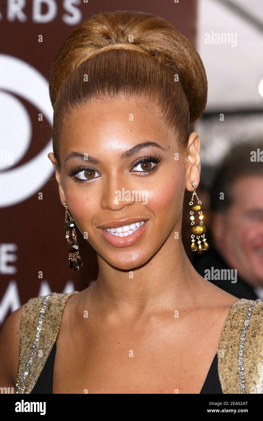 Beyonce Knowles attends the 47th Annual Grammy Awards in Los Angeles ...