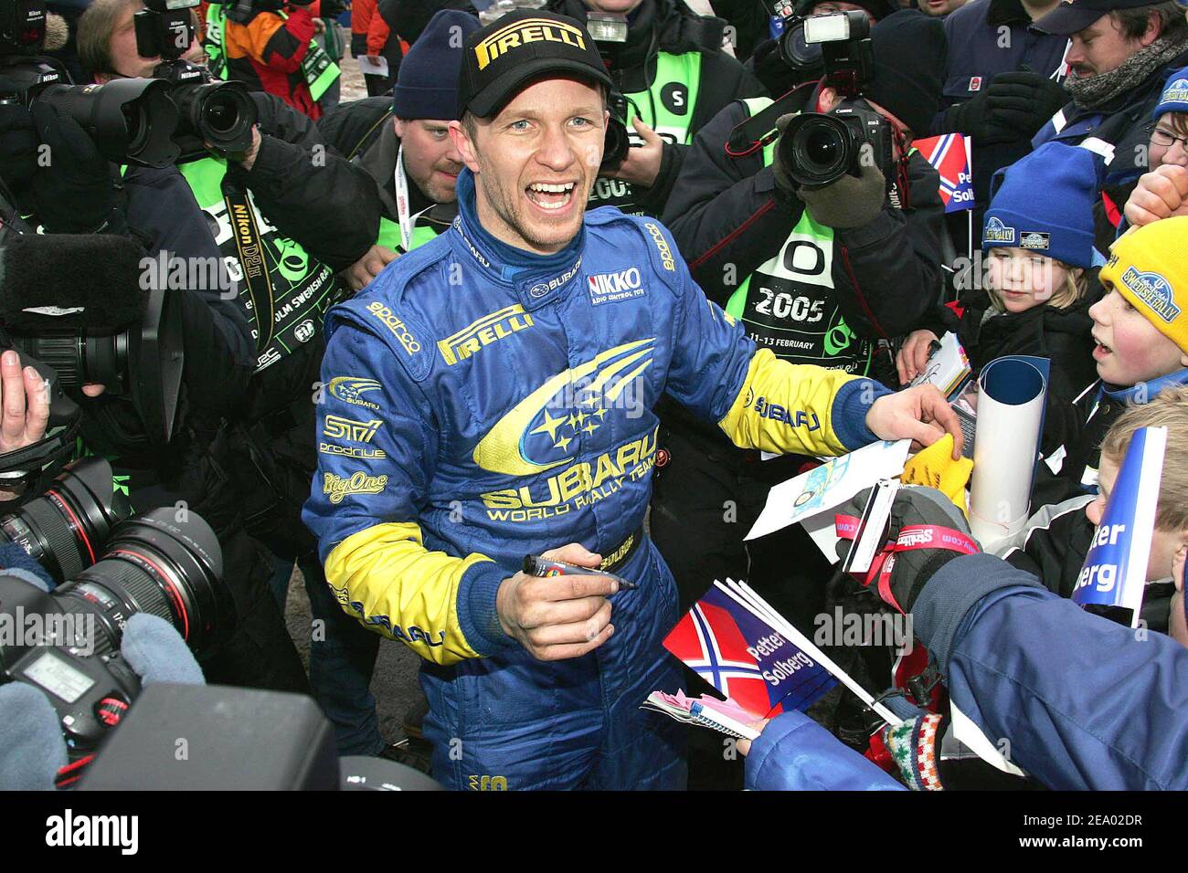 Petter solberg 2005 sweden hi-res stock photography and images - Alamy