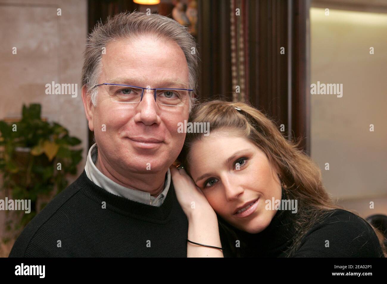 EXCLUSIVE. Israeli legend singer Mike Brant's brother, Zvi Brant poses ...