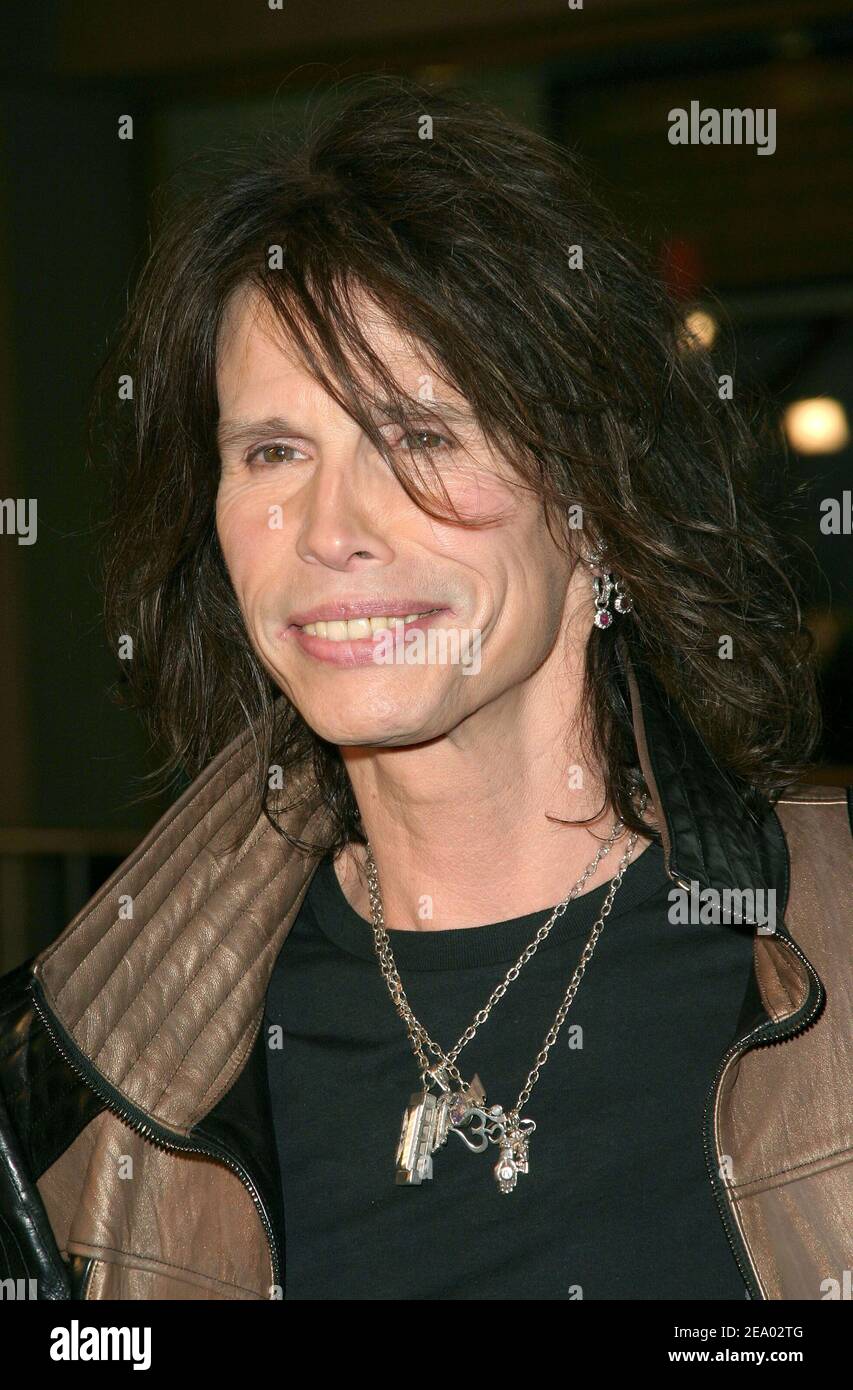 U.S. musician Steven Tyler of 'Aerosmith' attends the premiere of the ...