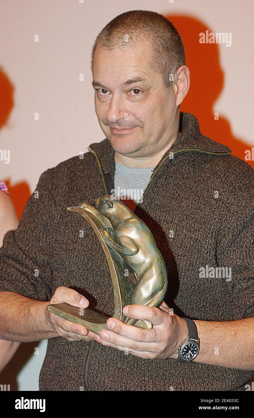 French director Jean-Pierre Jeunet receives the Best Director Award for ...
