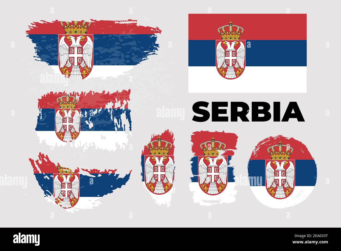 Serbian colours Stock Vector Images - Alamy