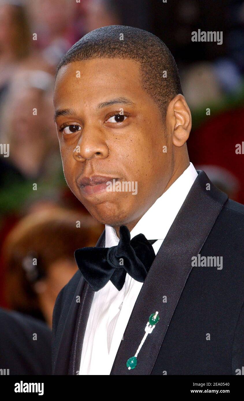Jay Z arrives at the 77th Annual Academy Awards held at the Kodak ...