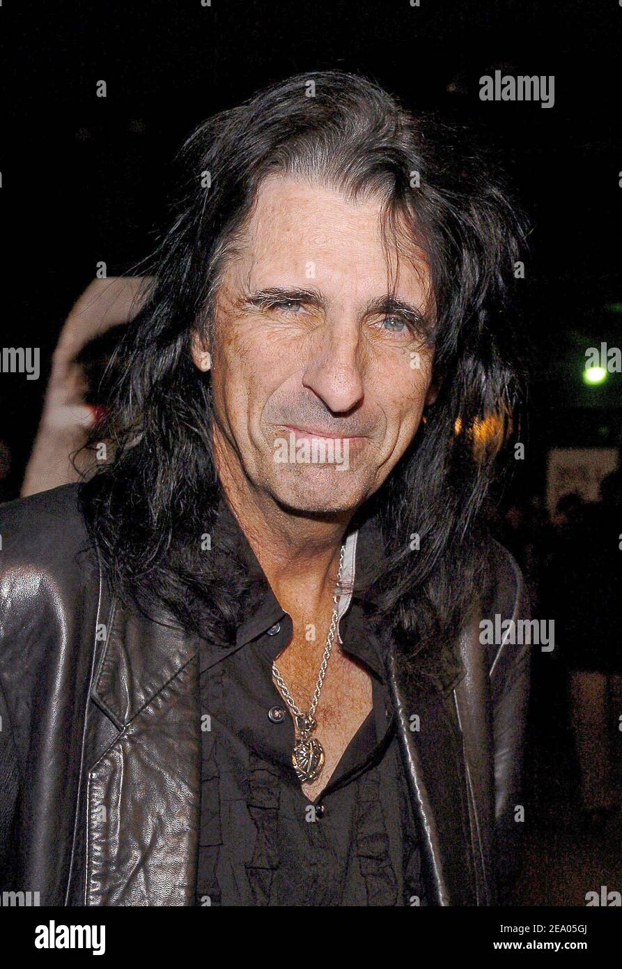 Alice Cooper attends the special screening of ïThe Jacket' at the ...