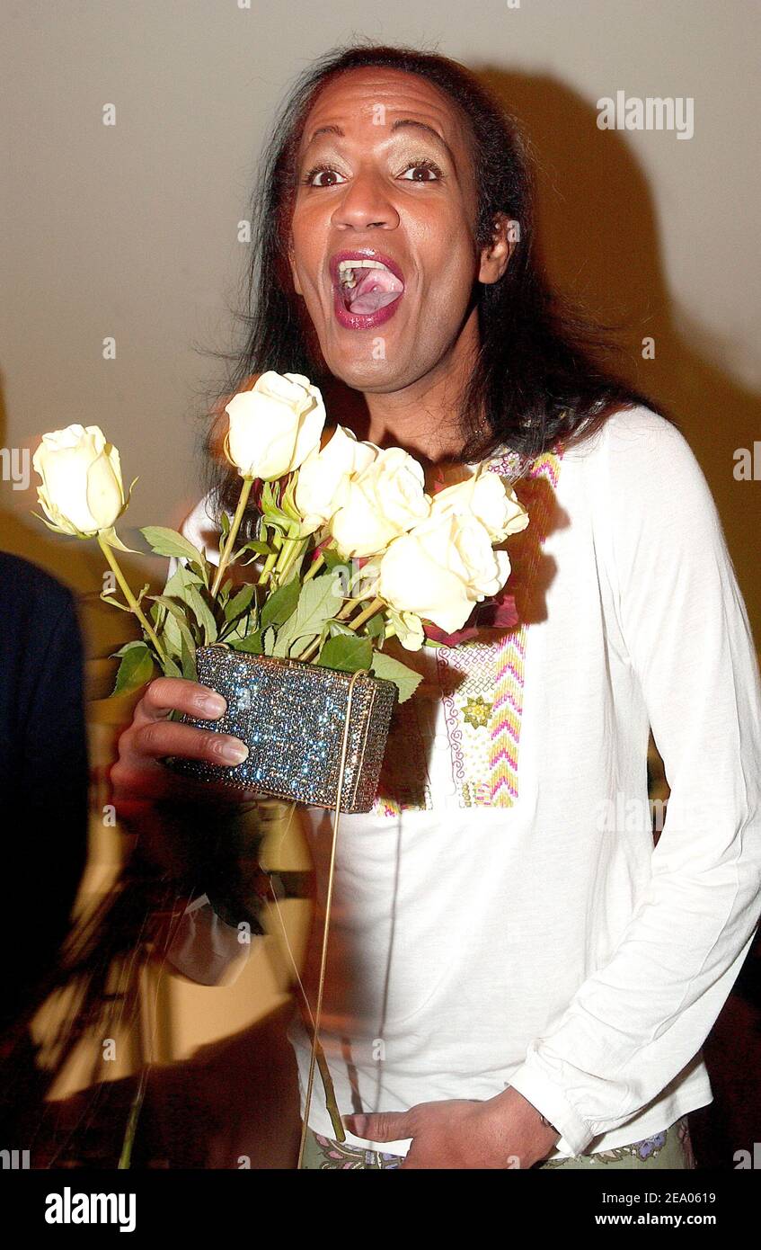 French TV presenter Vincent McDoom attends the premiere of the musical ...