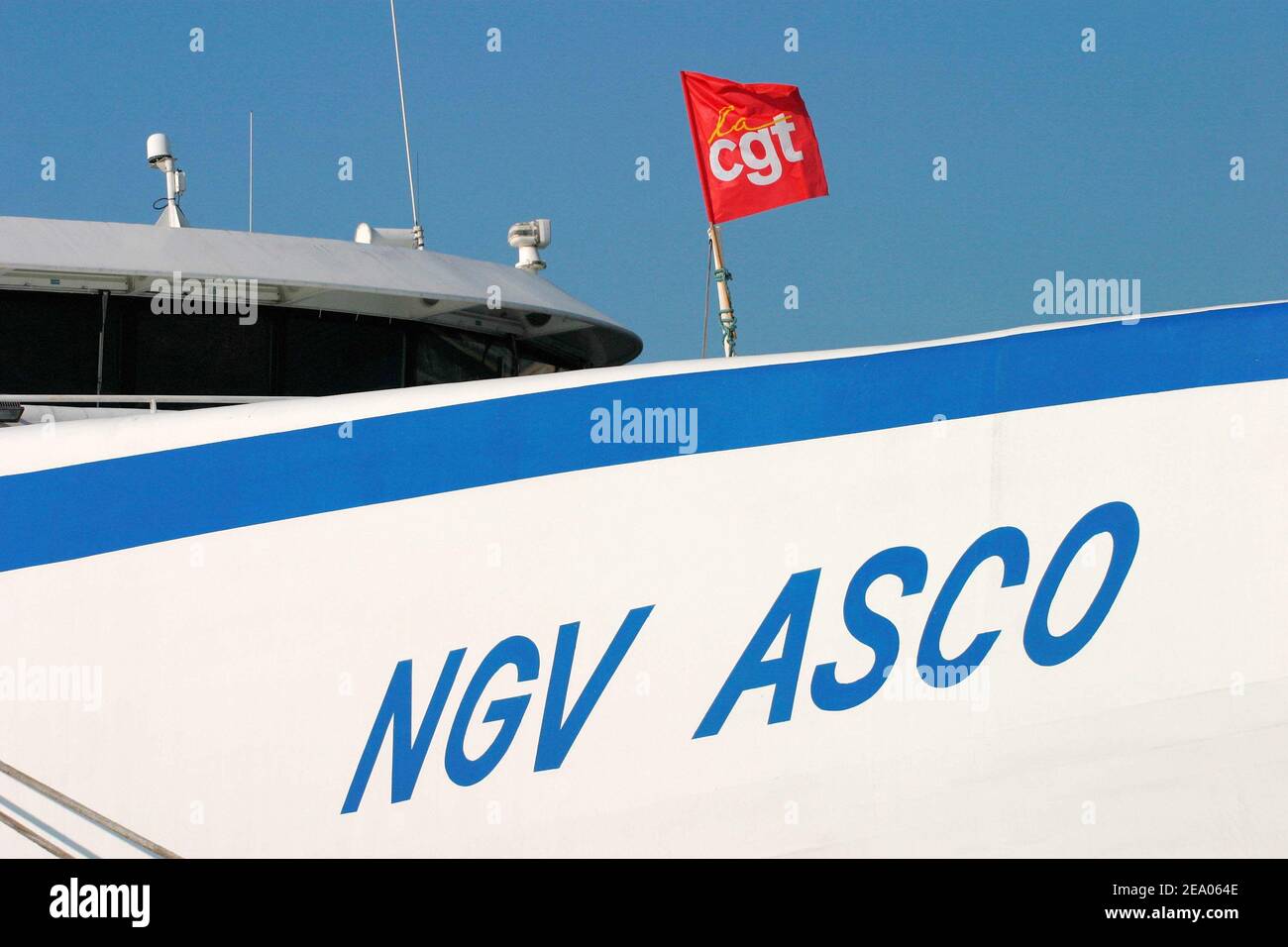 Drapeau cgt hi-res stock photography and images - Alamy