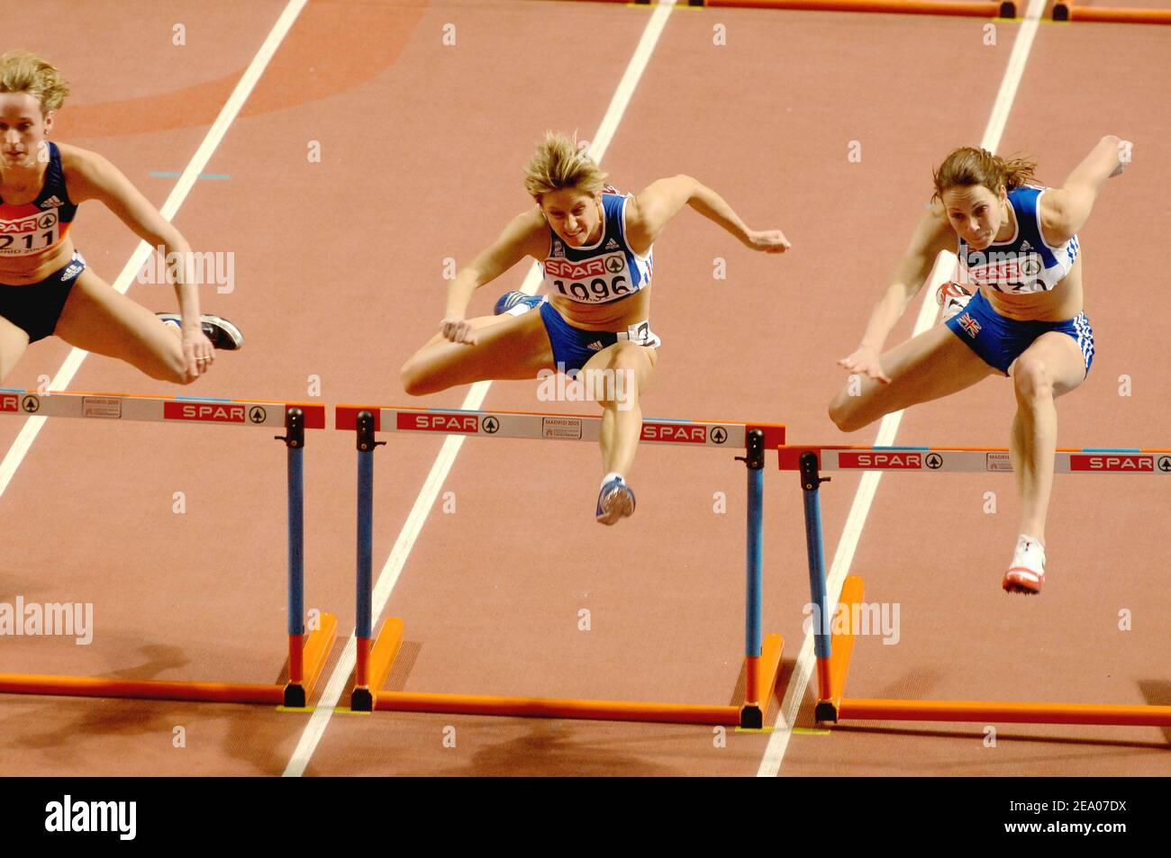 French track and field athlets Marie Collonville (heptathlon-60 m ...