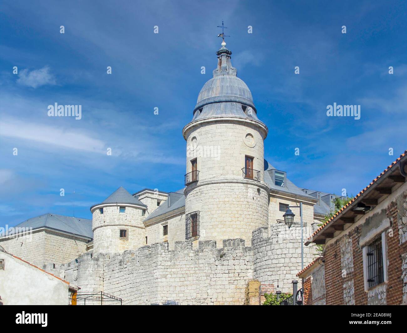 Castle of Simancas where is the famous and oldest official archive of ...