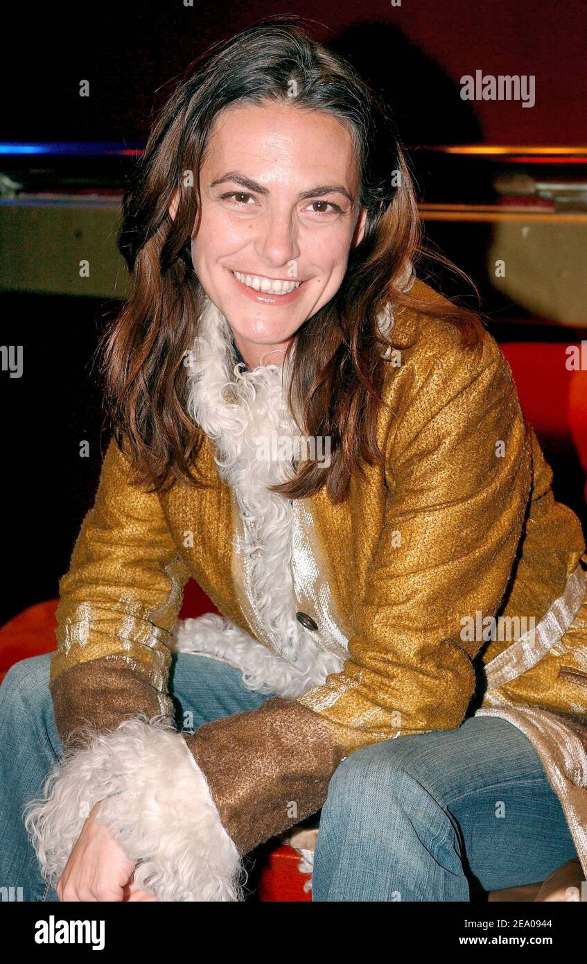 French singer Lio attends the premiere of 'Tout Pour Plaire' held at ...