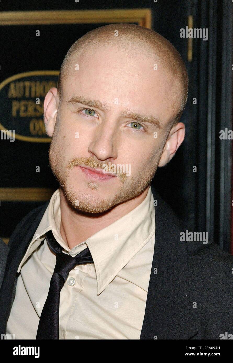 Cast member Ben Foster arrives at the 'Hostage' premiere held at ...