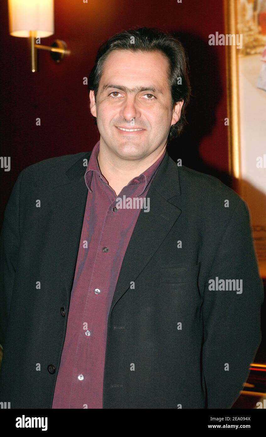 French TV presenter Emmanuel Chain attends the premiere of 'Tout Pour ...