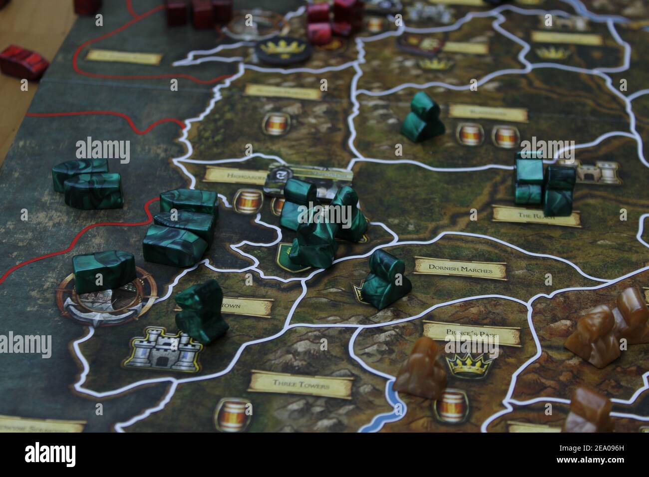 Game of Thrones the board game Stock Photo - Alamy