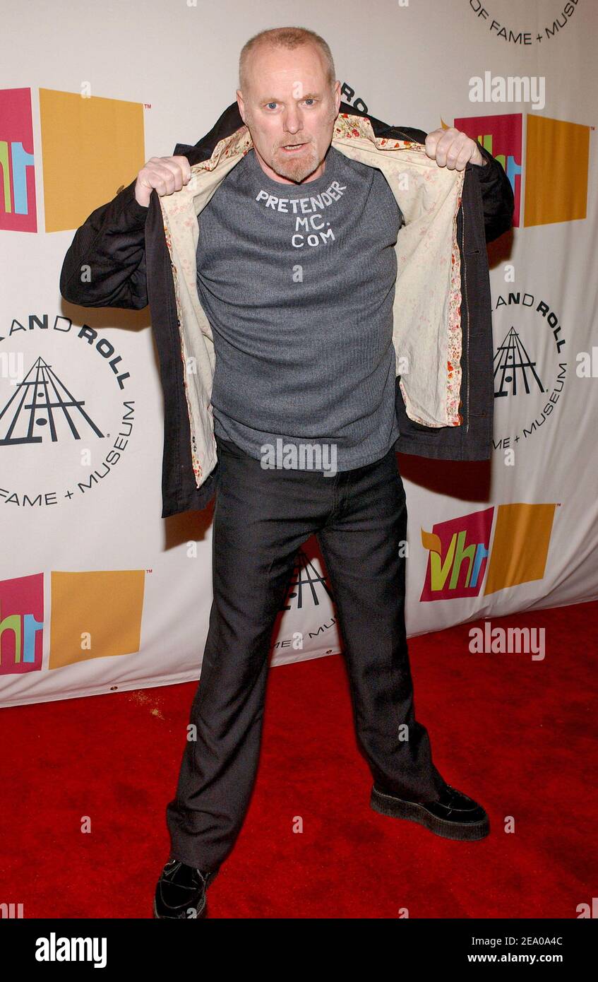 Martin Chambers of The Pretenders arriving at the 2005 Rock And Roll ...