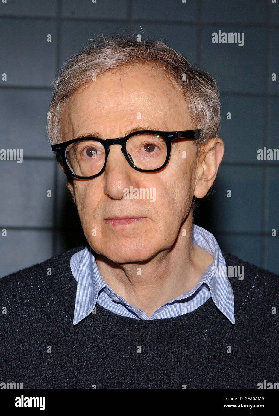 U.S. director Woody Allen arrives at the 'Melinda And Melinda' premiere ...
