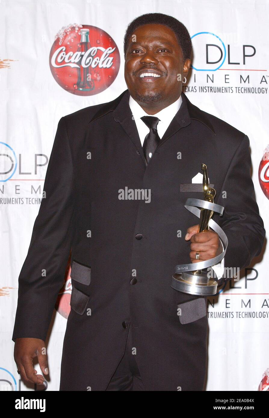 Bernie Mac accepts the Comedy Star of the Year Award at the 2005 ...