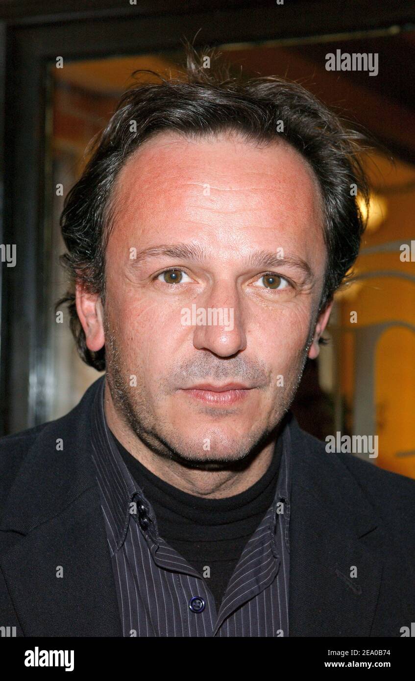 "French actor Arnaud Viard poses for pictures as he arrives at the ...