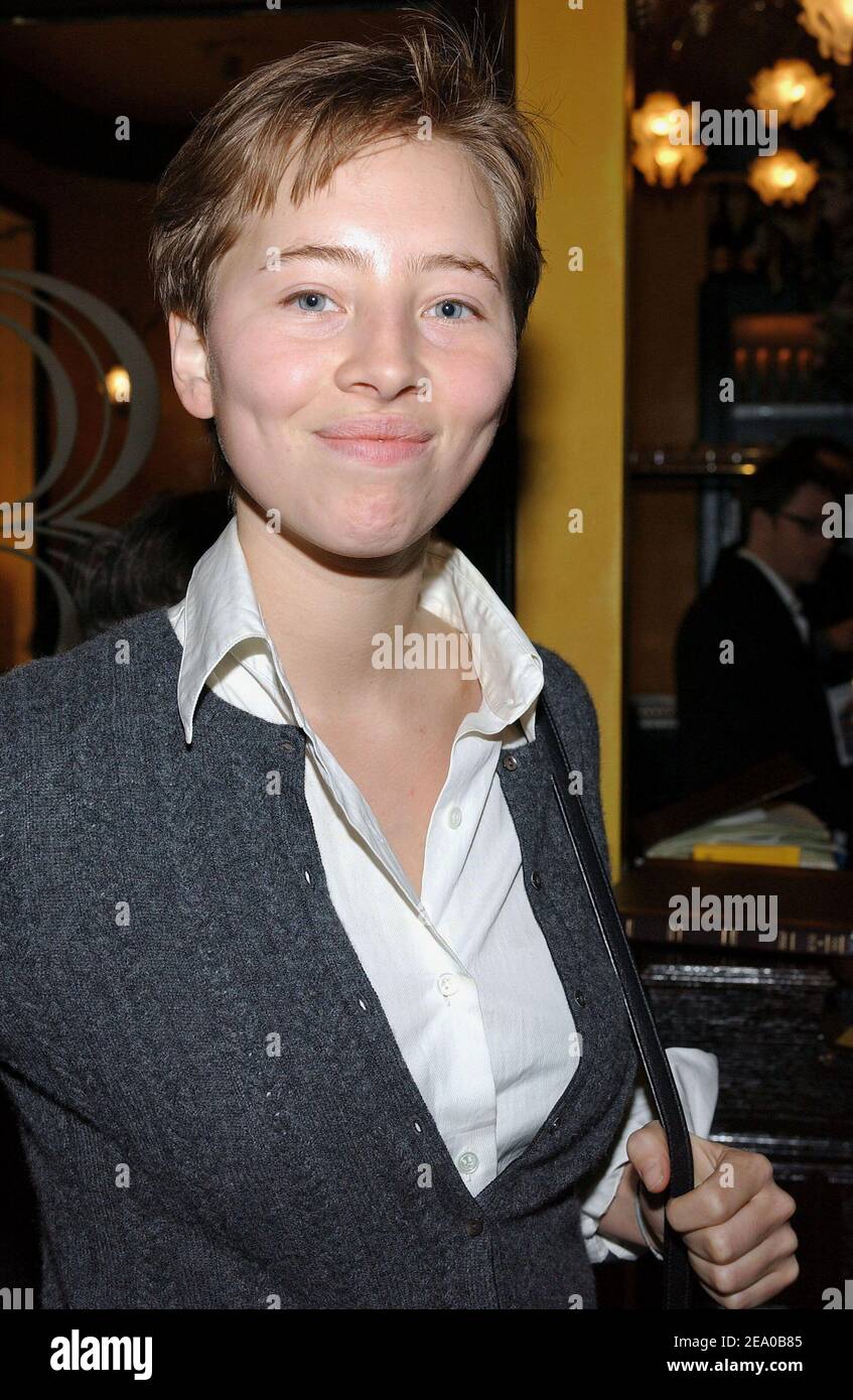"French actress Isild Le Besco poses for pictures as she arrives at the ...