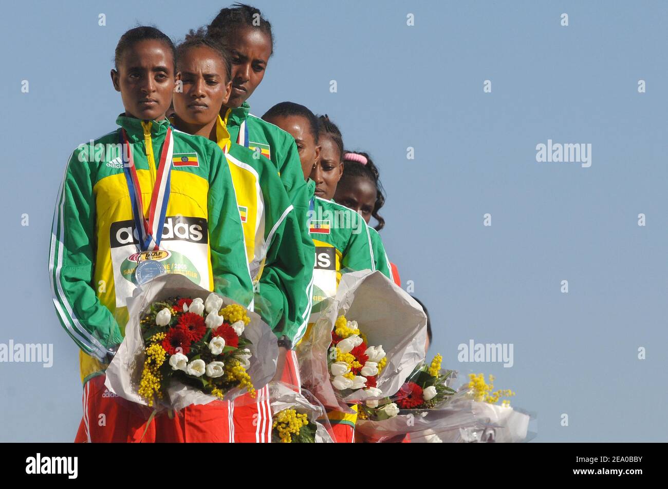 Ethiopian athlet Gelete Burika Bati won the gold medal in the junior ...