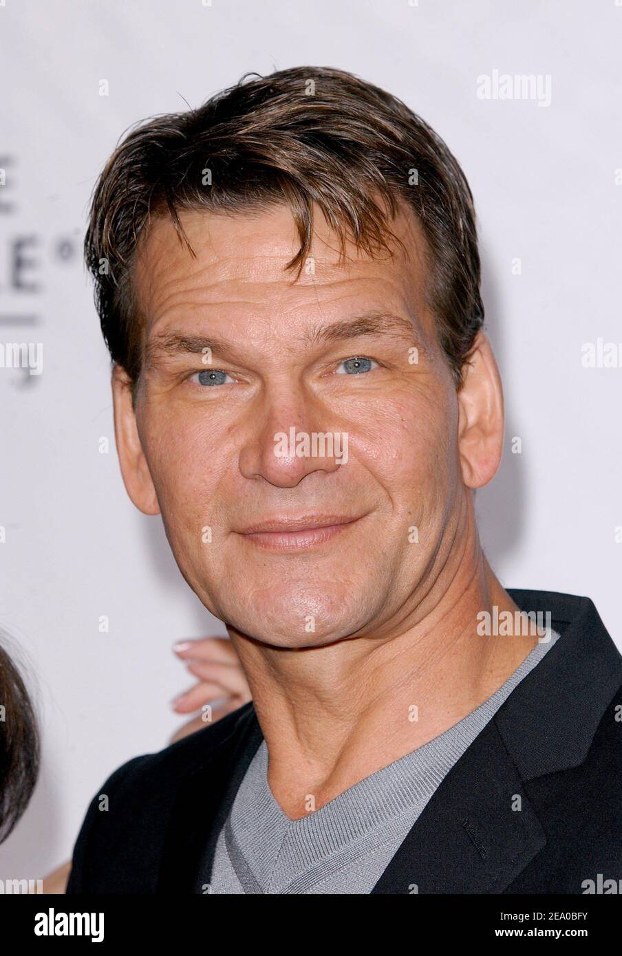 Patrick Swayze attends the Rodeo Drive Walk of Style Award honoring ...