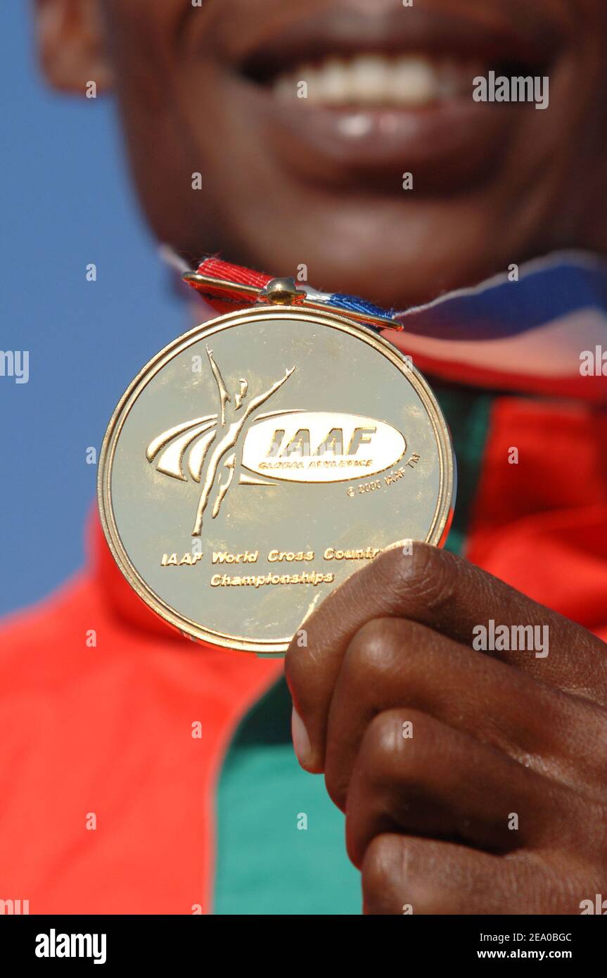 Kenian athlet Augustine Kiprono Choge won the gold medal in the man ...