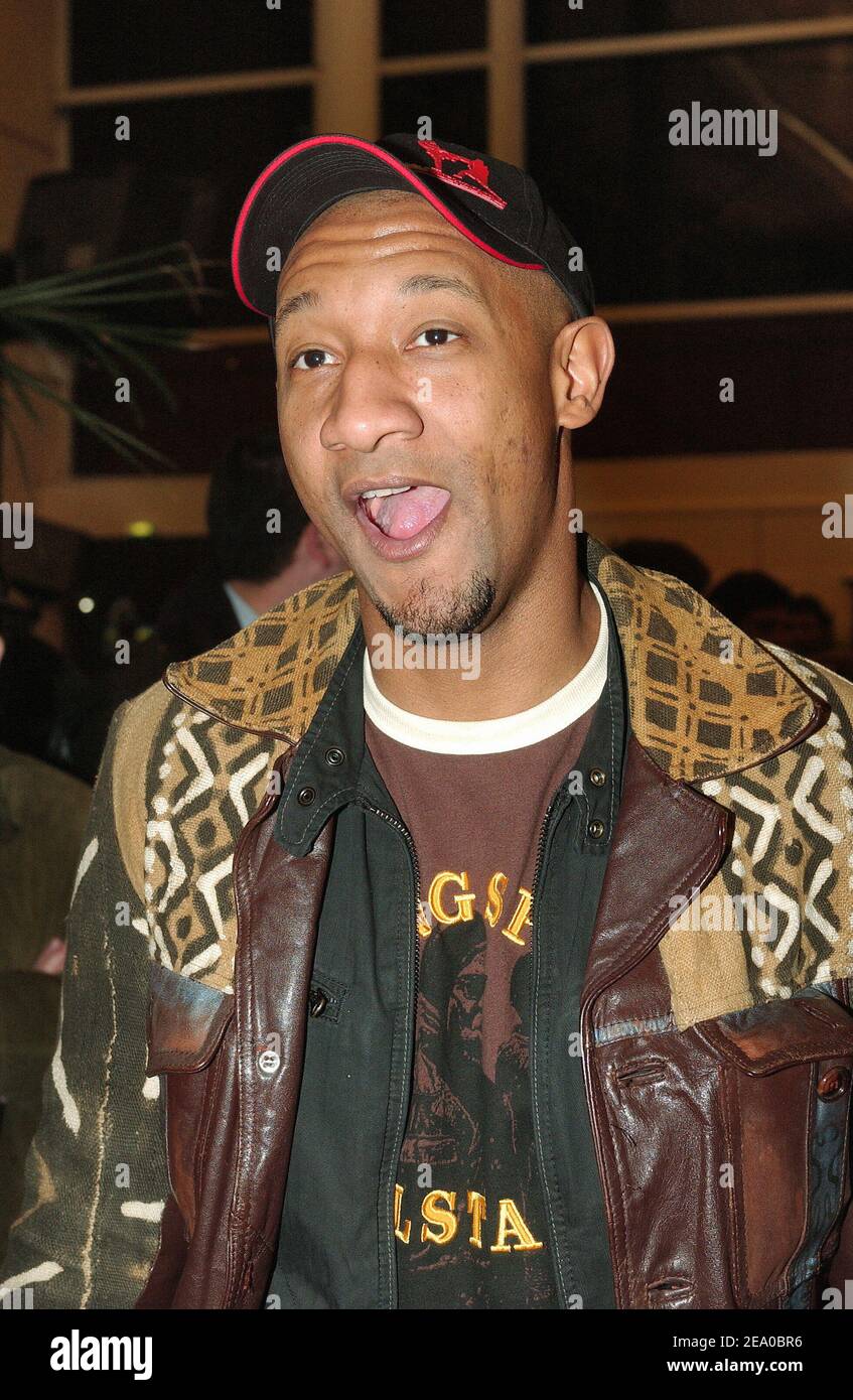 French actor Edouard Montoute attends the 16th Valenciennes Adventures ...