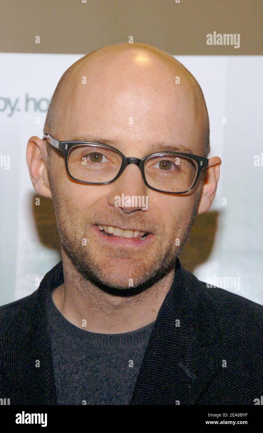 "Musician Moby makes an apperance at Barnes & Nobles to promote his ...
