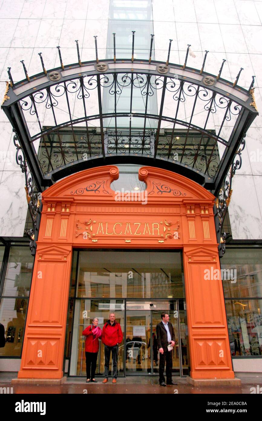The Alcazar Library, an old concert hall in the 60's and the 70's, has ...