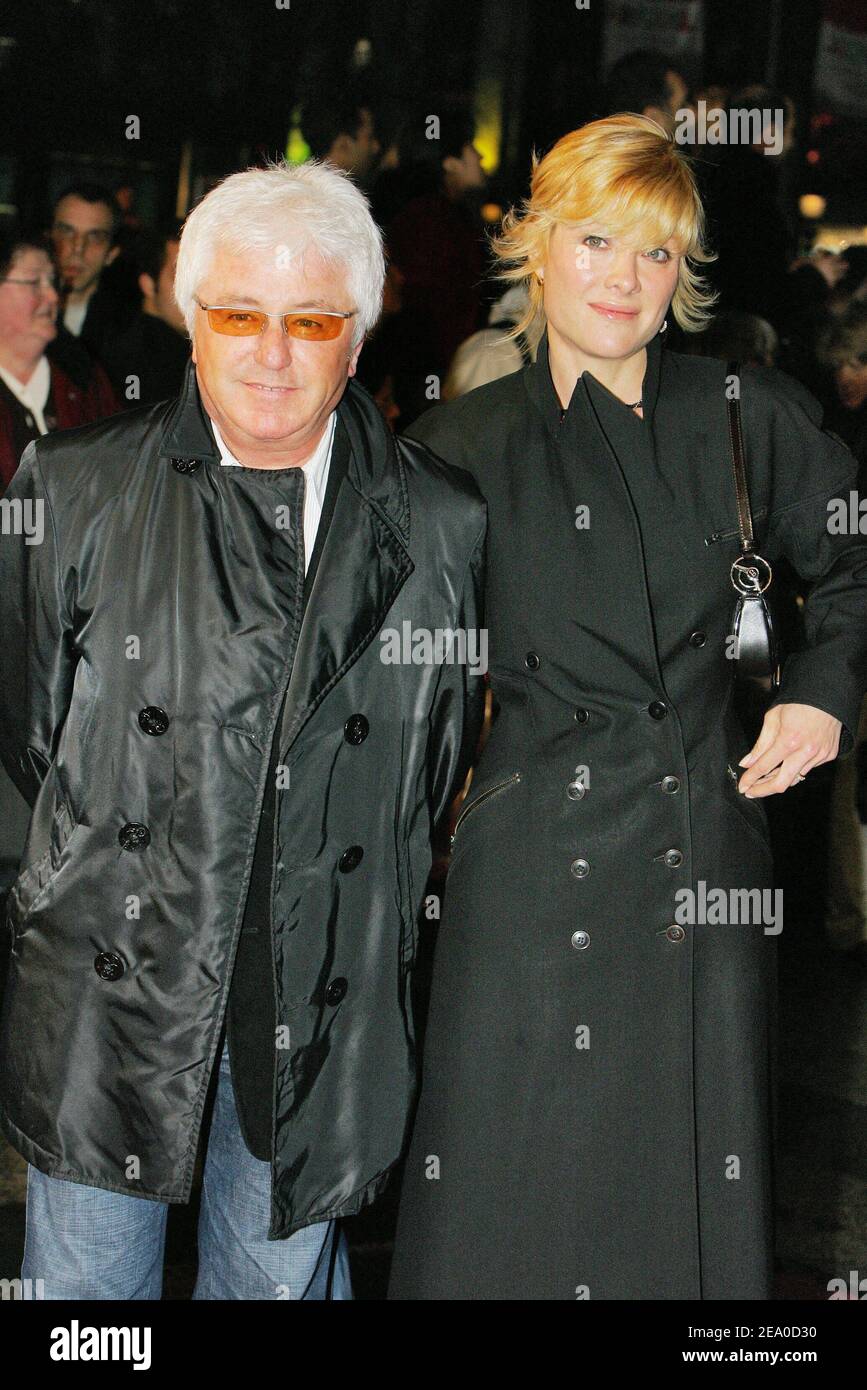 French musician Marc Cerrone and his wife Jill attend the opening of ...