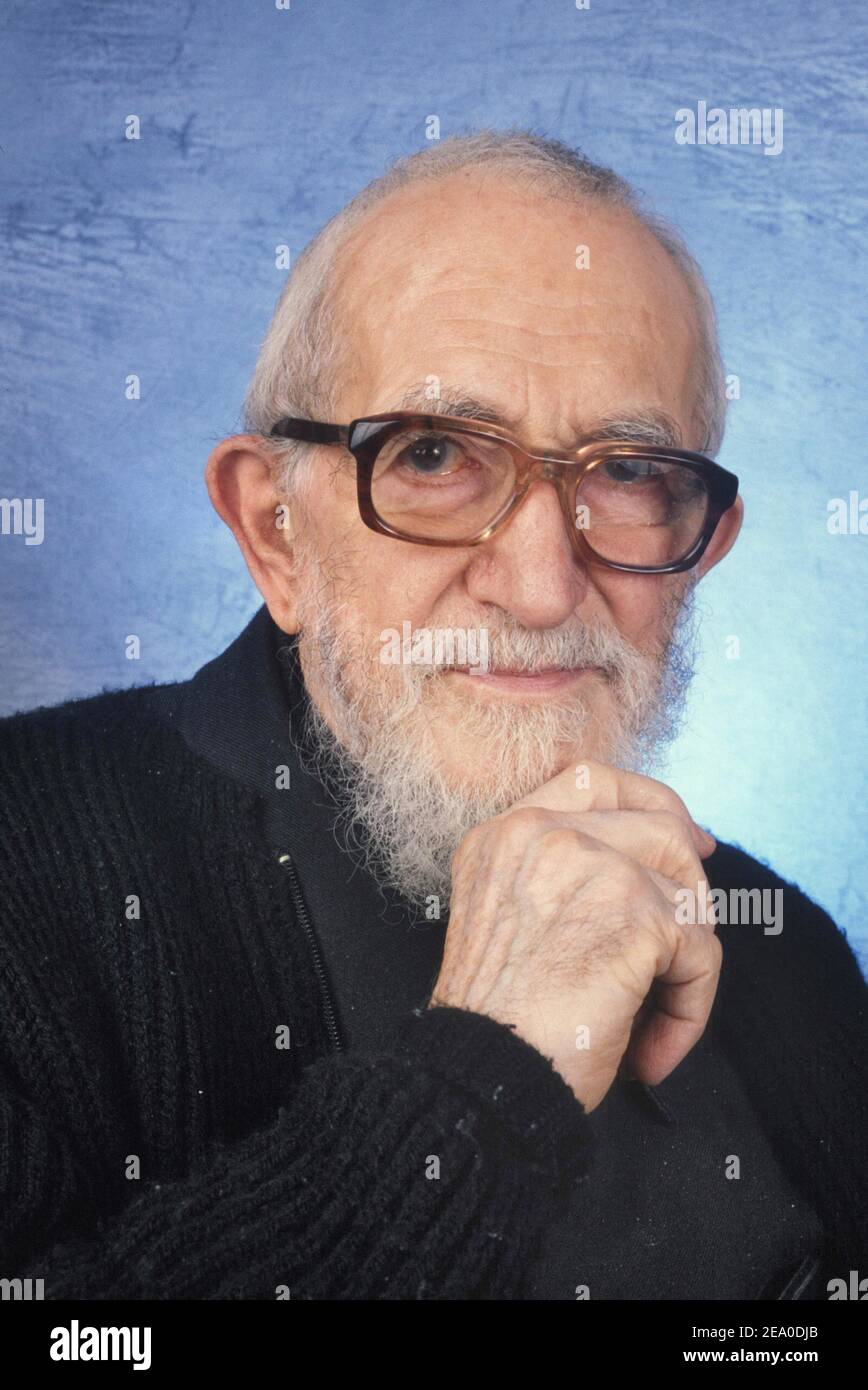 L'Abbe Pierre, pictured on 1997.Photo by APS- Medias/ABACAPRESS.COM ...