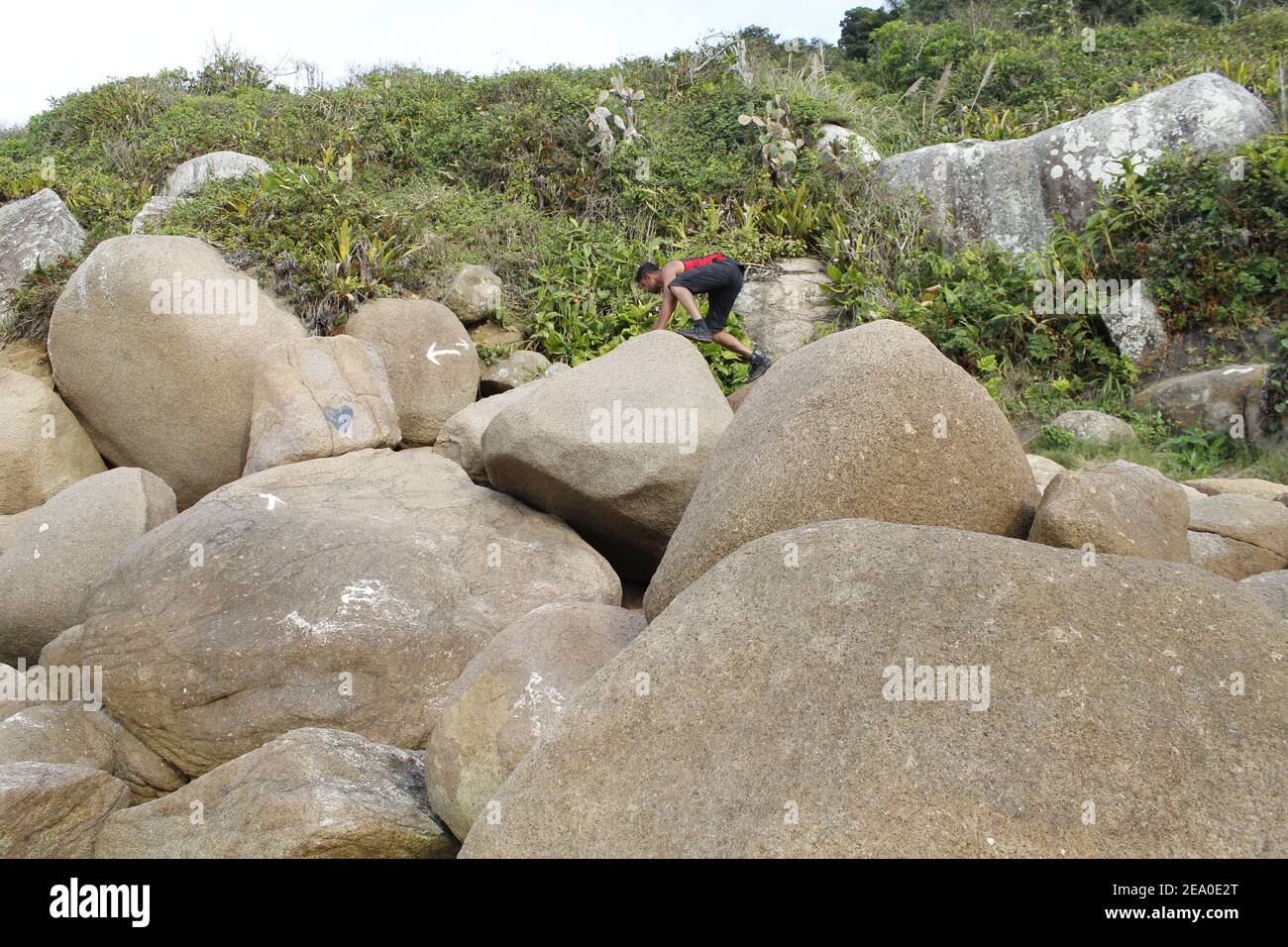 Rocks in Brazil Stock Photo - Alamy