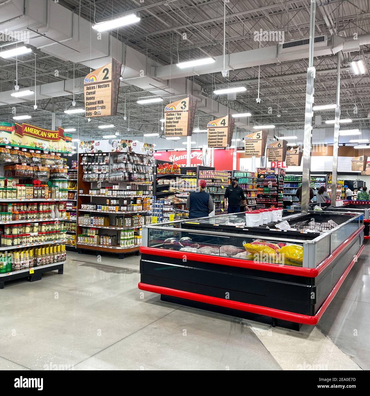 Grocery Store Aisle Signs