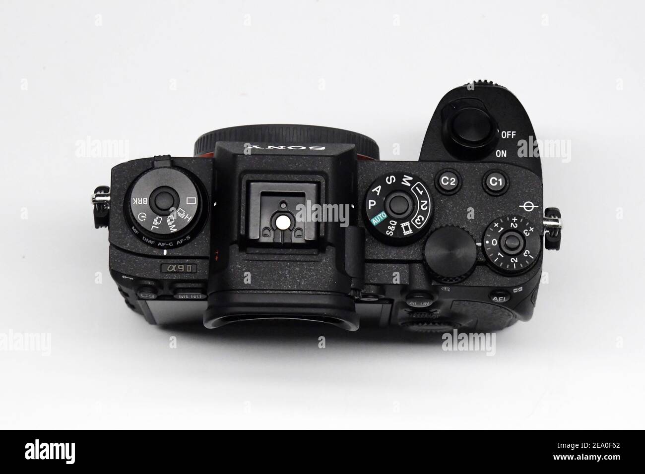 Detailed view of a Sony Alpha a9 II 24.2MP Mirrorless Interchangeable ...
