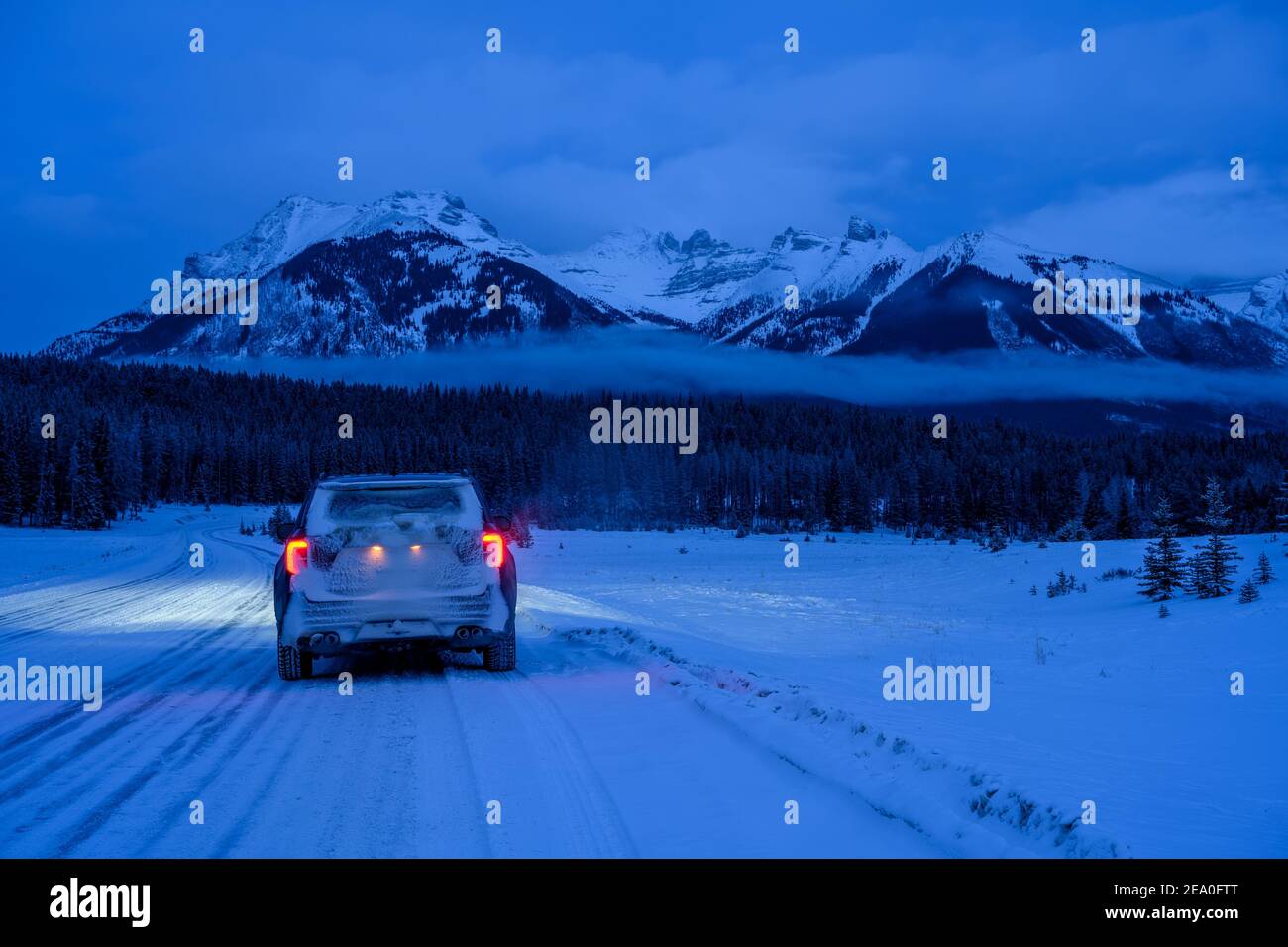 Snow weather winter snowfall car road safety icy conditions hi-res ...