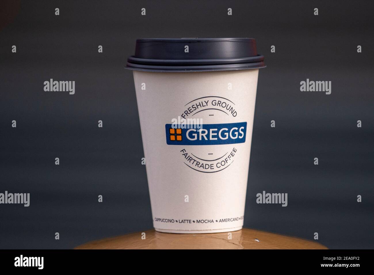 Greggs coffee hi-res stock photography and images - Alamy