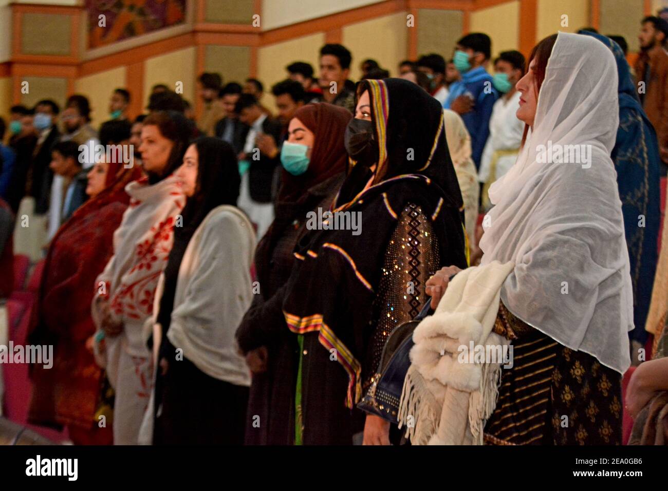 Quetta, Pakistan. 05th Feb, 2021. QUETTA-PAKISTAN. Feb, 05-2021: women ...