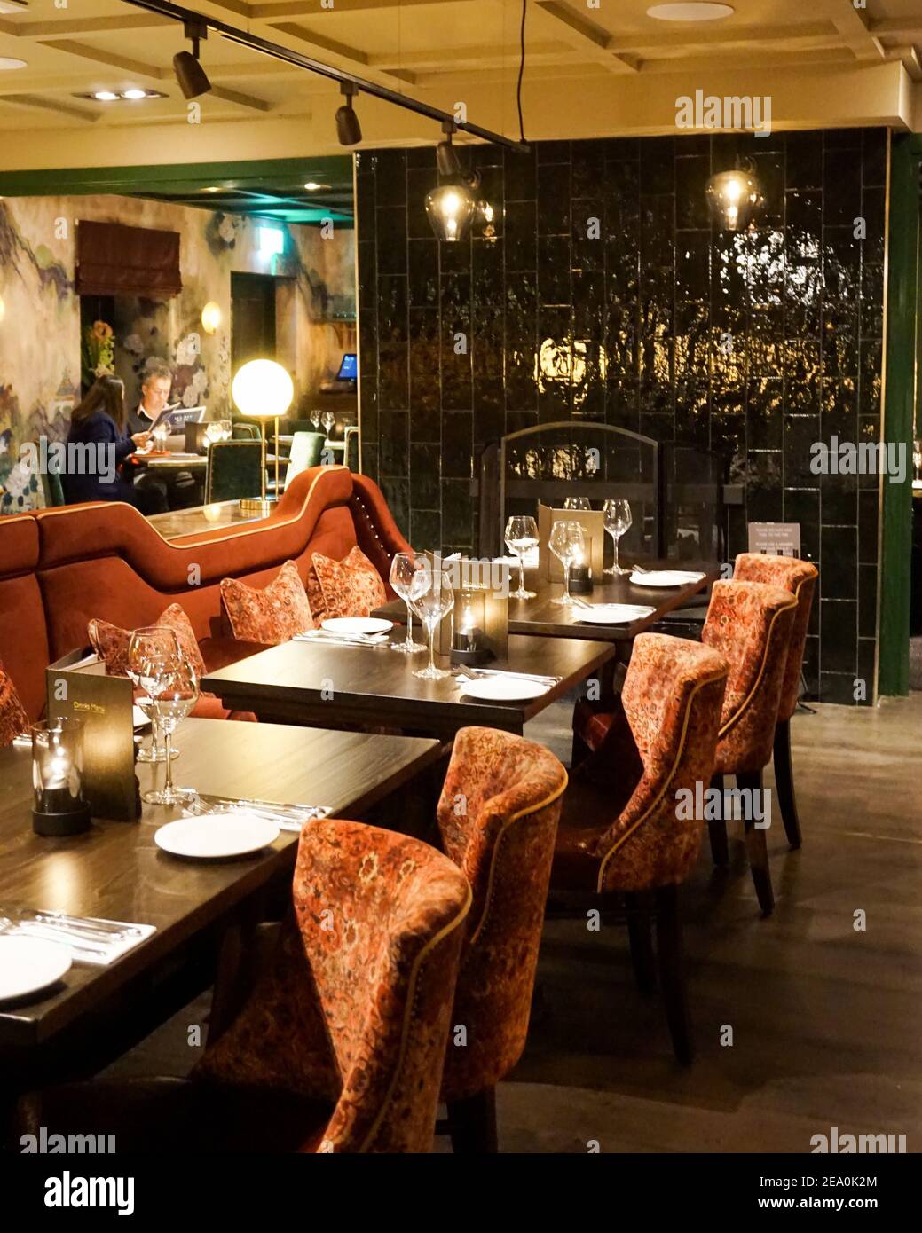 Stylish interior design, The Barnt Green Inn, Birmingham, fine dining ...