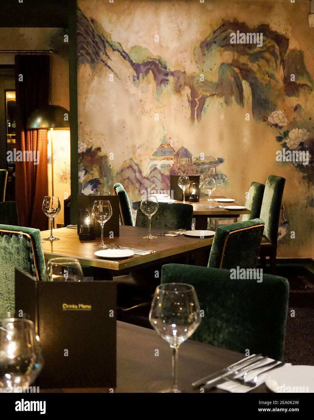 Stylish interior design, The Barnt Green Inn, Birmingham, fine dining ...