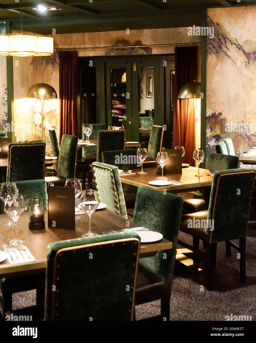 Stylish interior design, The Barnt Green Inn, Birmingham, fine dining ...