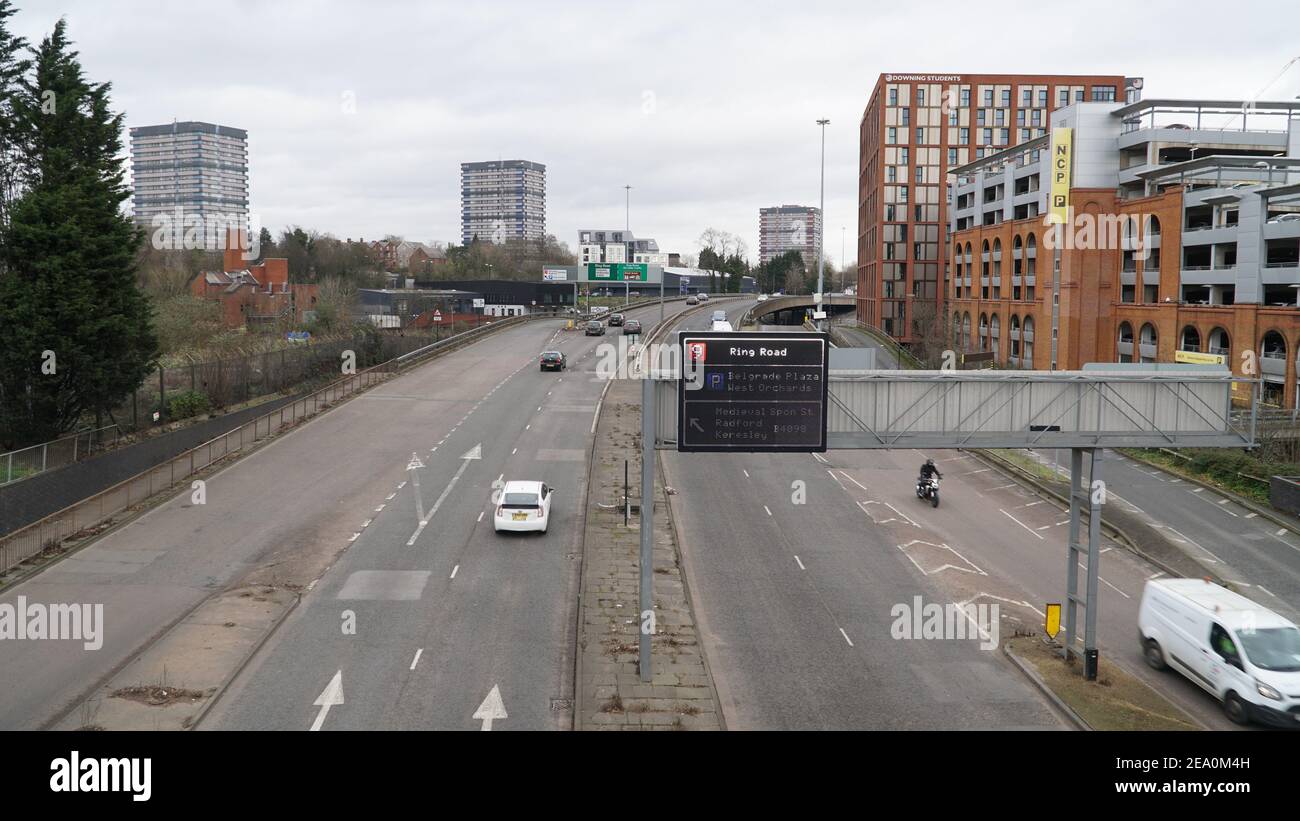 Coventry Ring Road - Junction 8 Stock Photo - Alamy