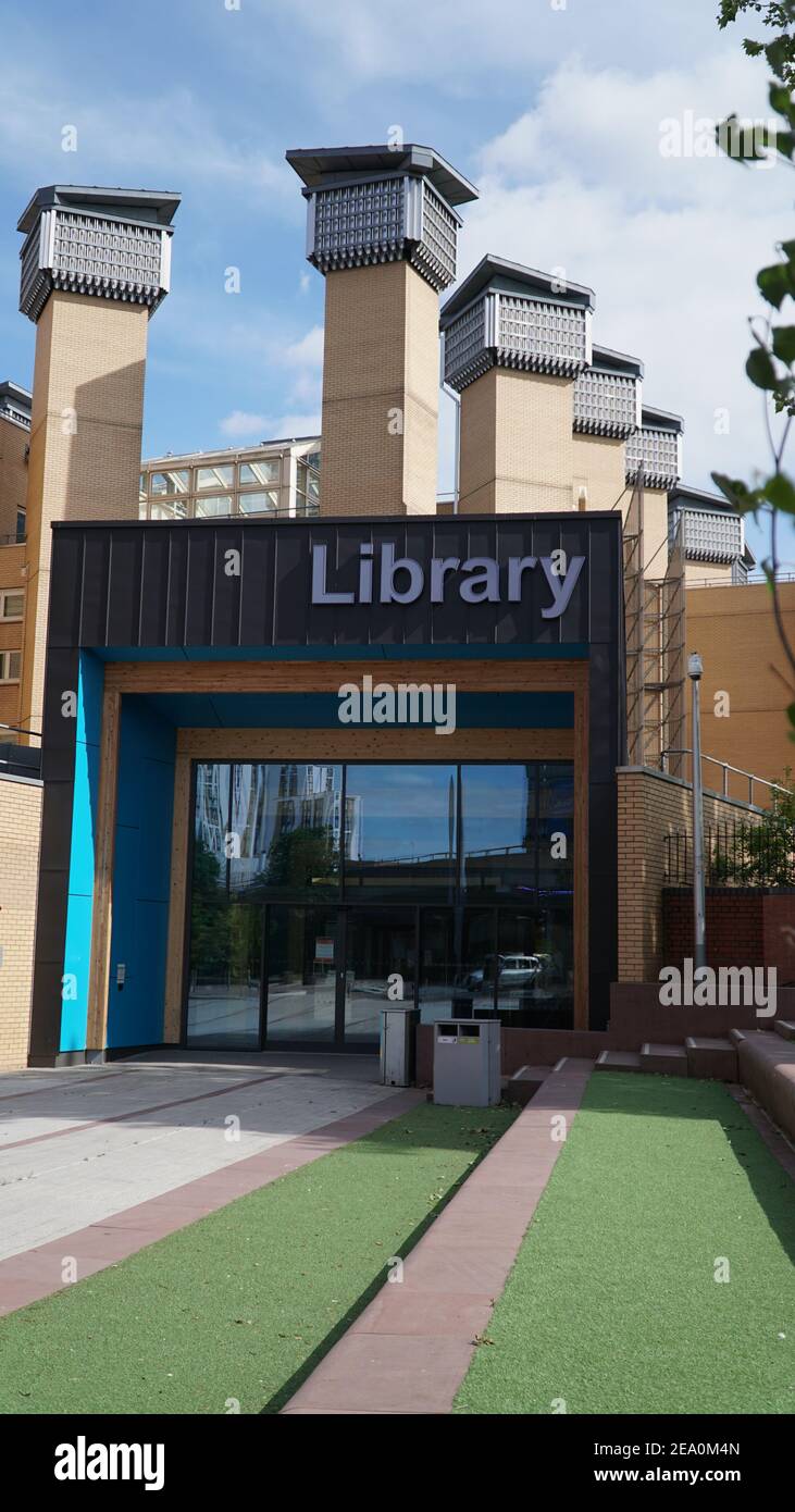 Lanchester Library, Coventry UK Stock Photo - Alamy
