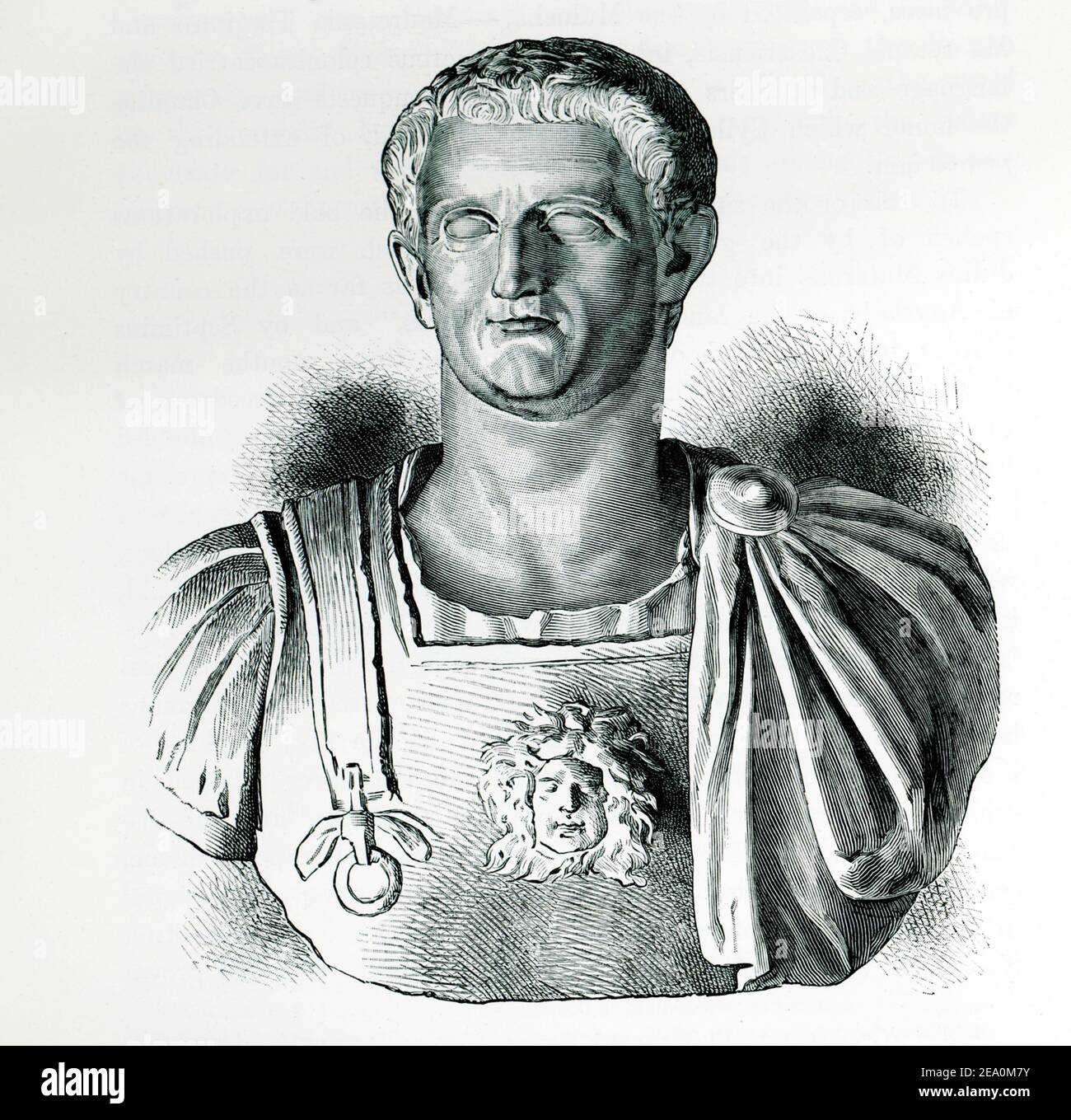 Claudius. Bust of the Capitol Hall of Emperors No. 12. Claudius (10 BC ...