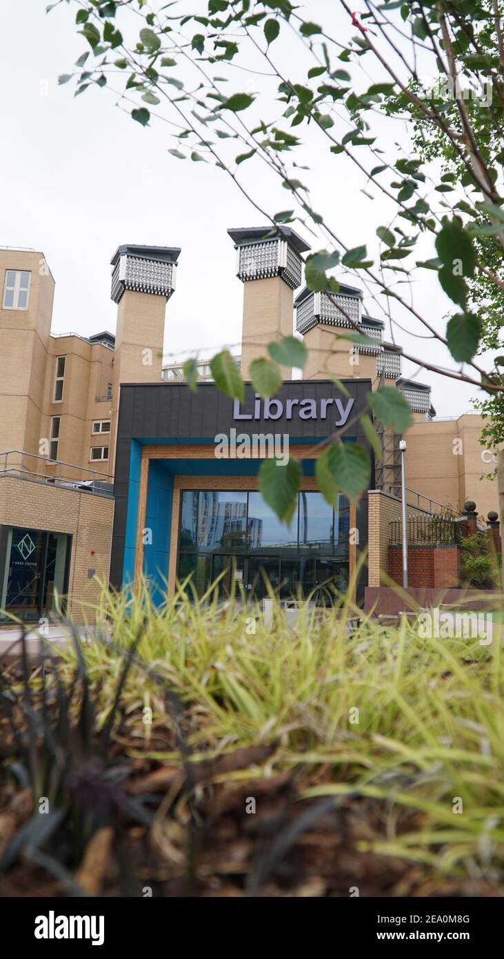 Lanchester Library, Coventry UK Stock Photo - Alamy