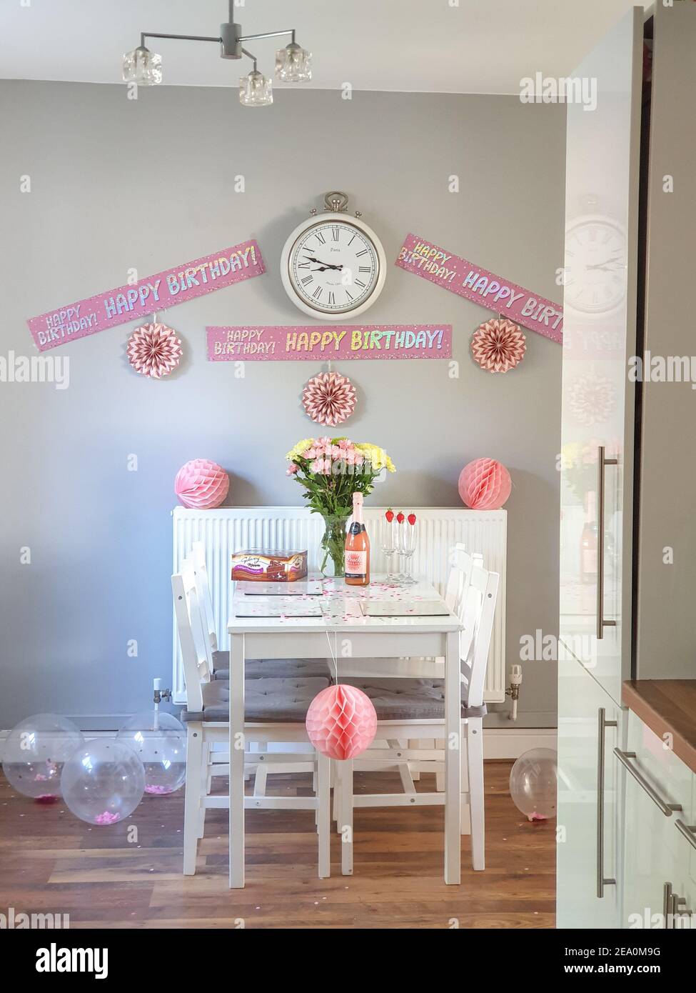 Lockdown Birthday Celebrations - At home intimate family household ...