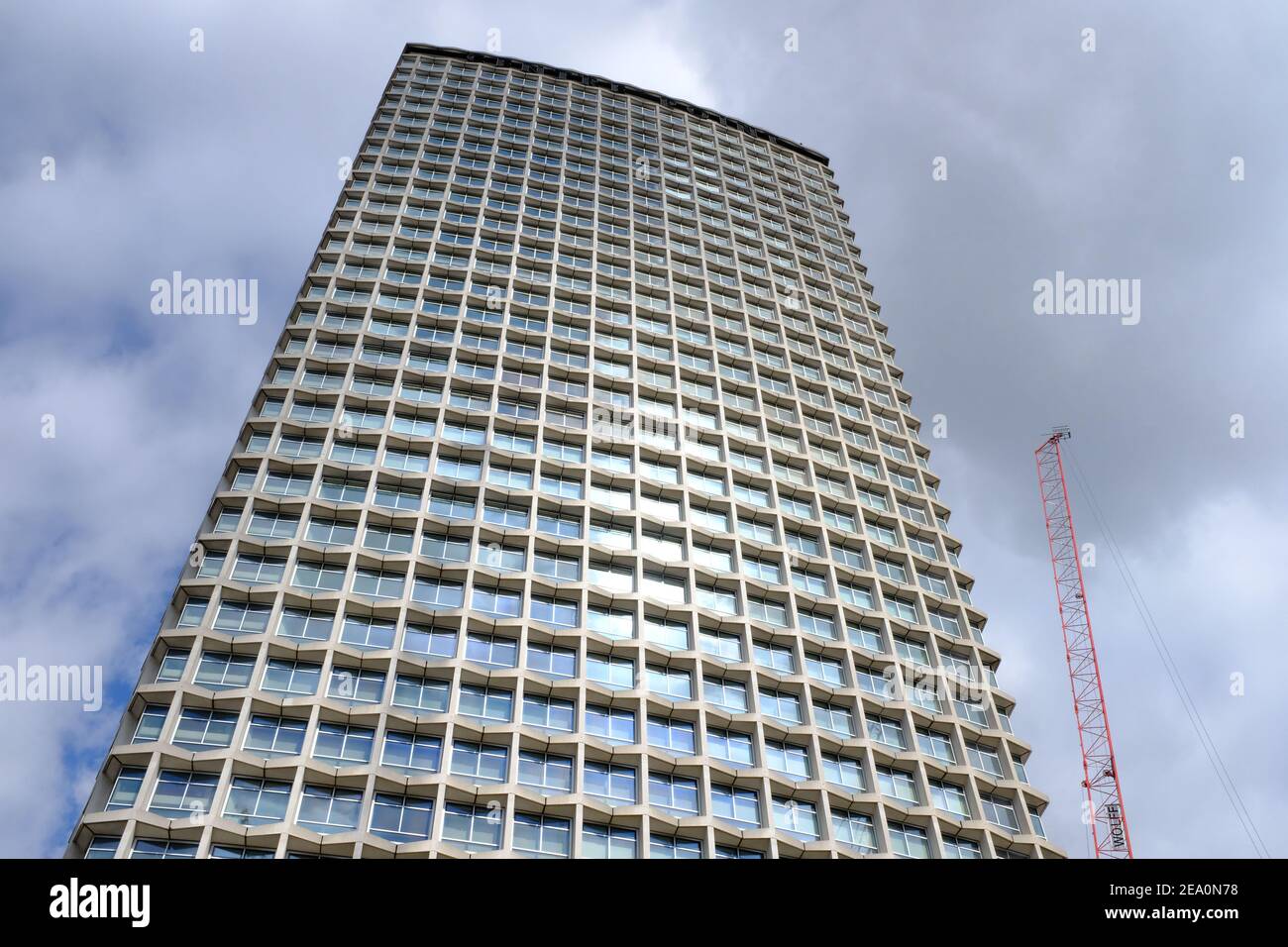 LONDON - 16TH JULY 2020: Centre Point tower by Tottenham Court road ...