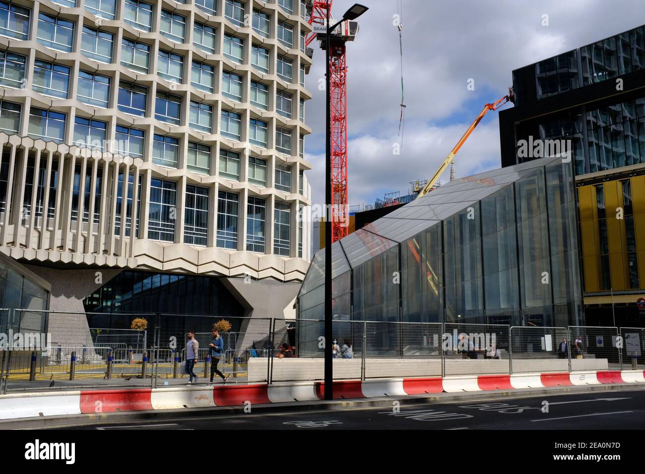 LONDON - 16TH JULY 2020: Centre Point tower by Tottenham Court road ...