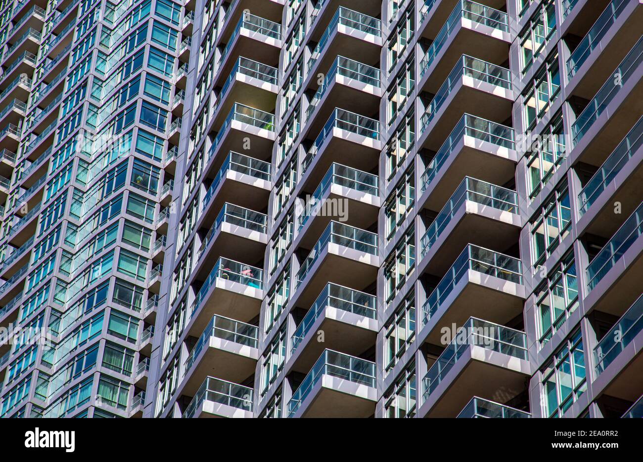 Toronto Apartment building complex in Toronto Midtown Stock Photo - Alamy