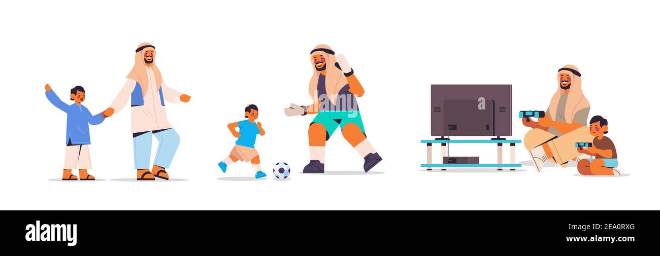 set arab father spending time with little son parenting fatherhood ...