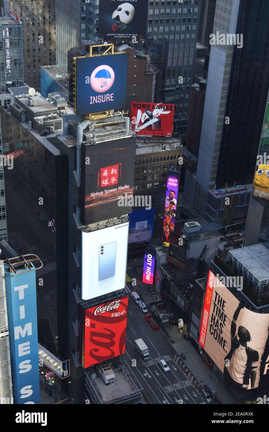America's Crossroads, Times Square, Manhattan, New York City Stock ...