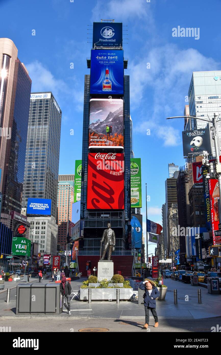 America's Crossroads, Times Square, Manhattan, New York City Stock ...